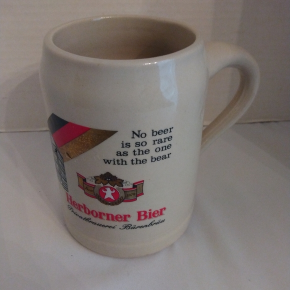 Kitchen | Herborner Bier Germany Large Beer Stein | Poshmark